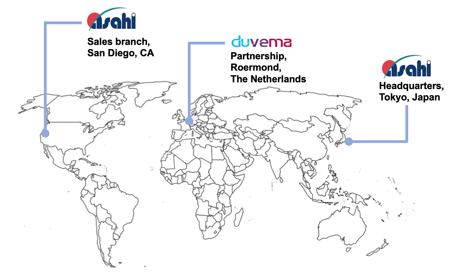 Asahi’s Global Network | Asahi Co., Ltd.